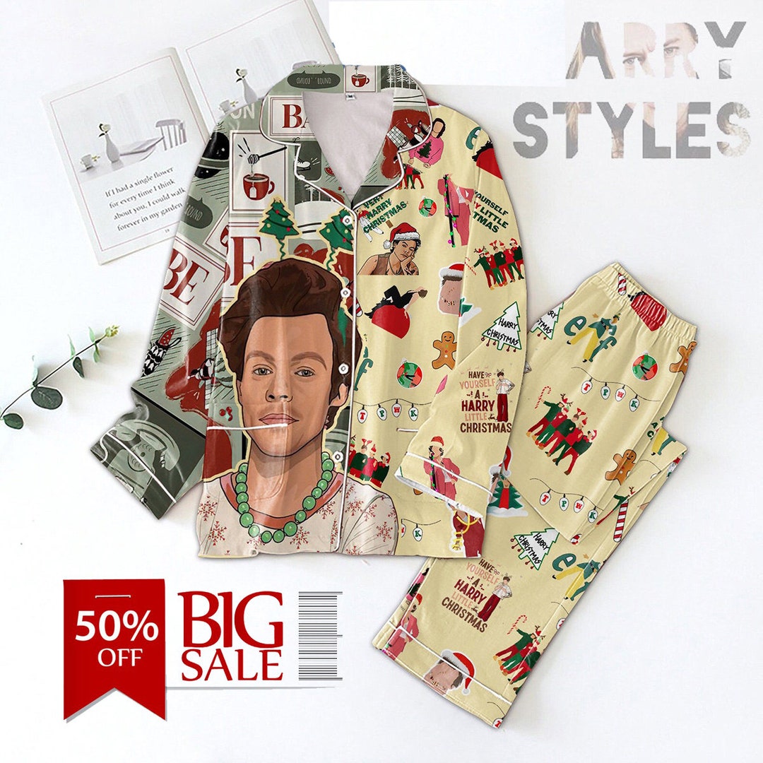 Harry Styles Have Yourself A Harry Little Christmas Pajamas - Etsy