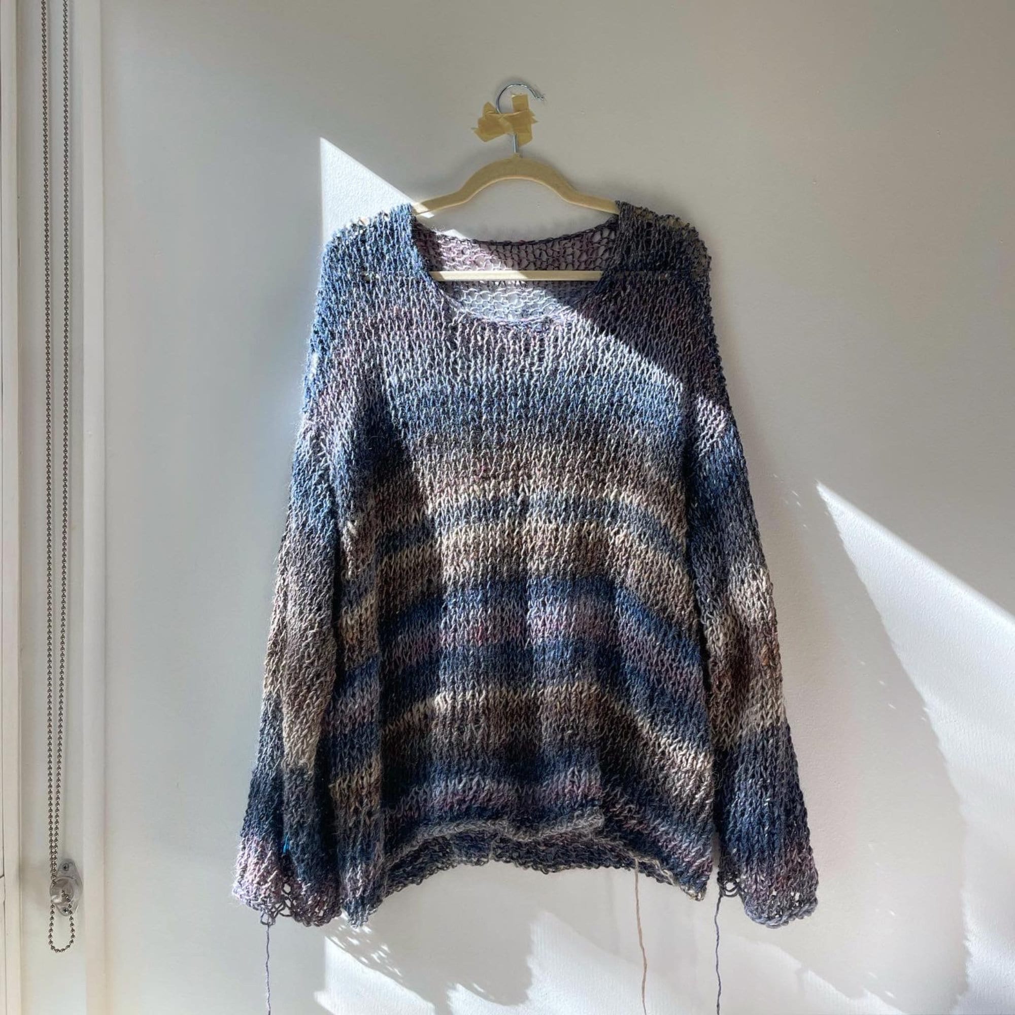 KNITTING PATTERN: BASIC Open Knit Sweater - Etsy Canada