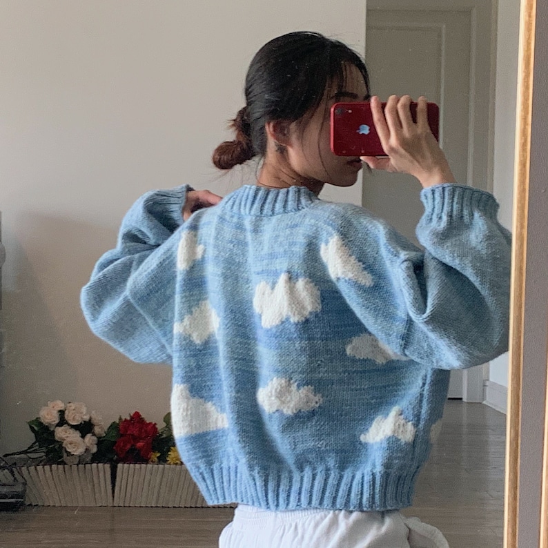 KNITTING PATTERN: CLOUD Cardigan - Etsy