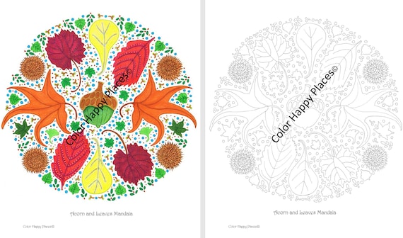 Thanksgiving Mandalas To Color