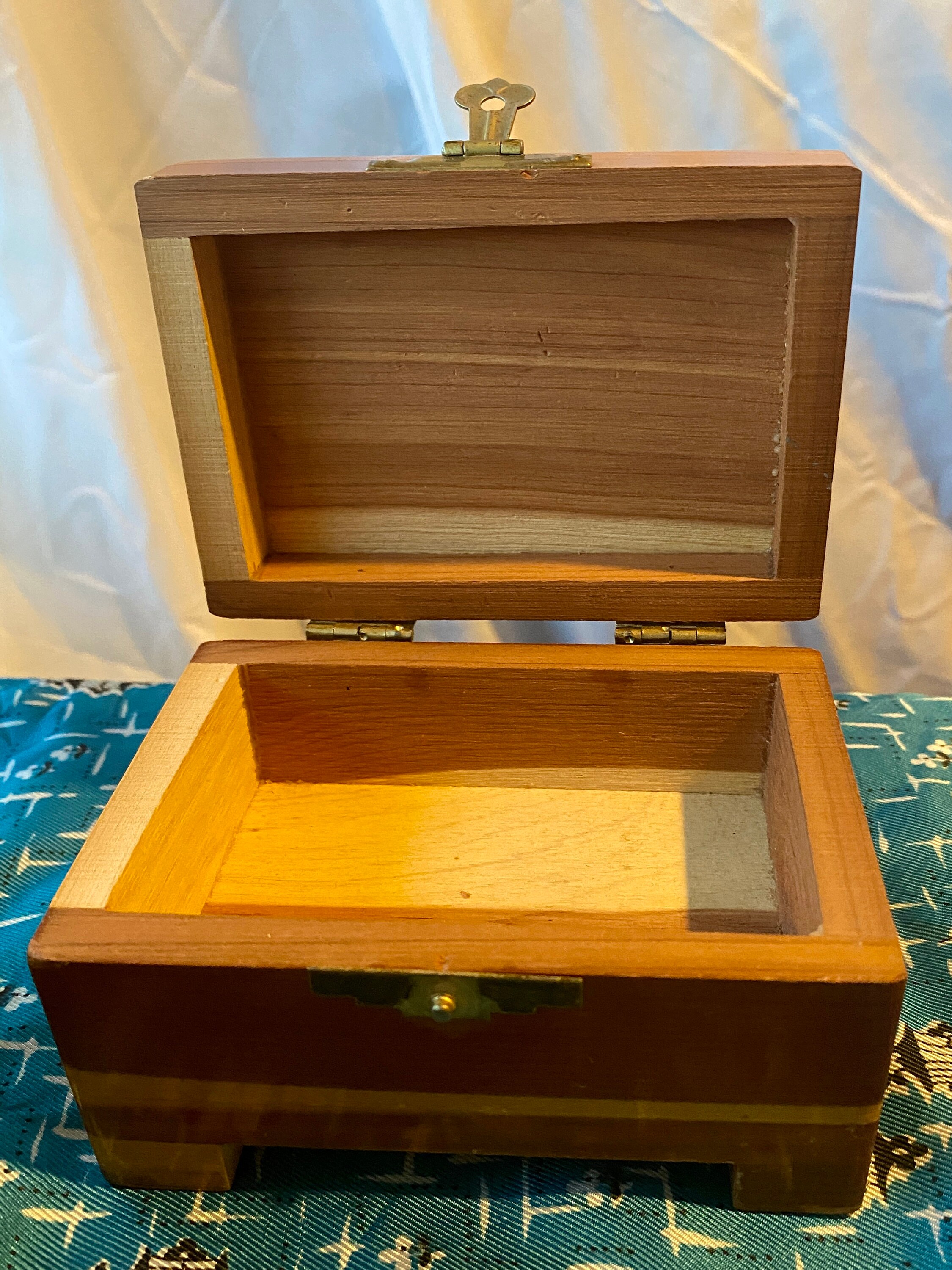 Vintage Trees of Mystery Trinket Box - Etsy