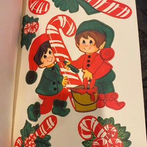 RARE * Vintage CHRISTMAS Perforated Paper Decorations - Etsy