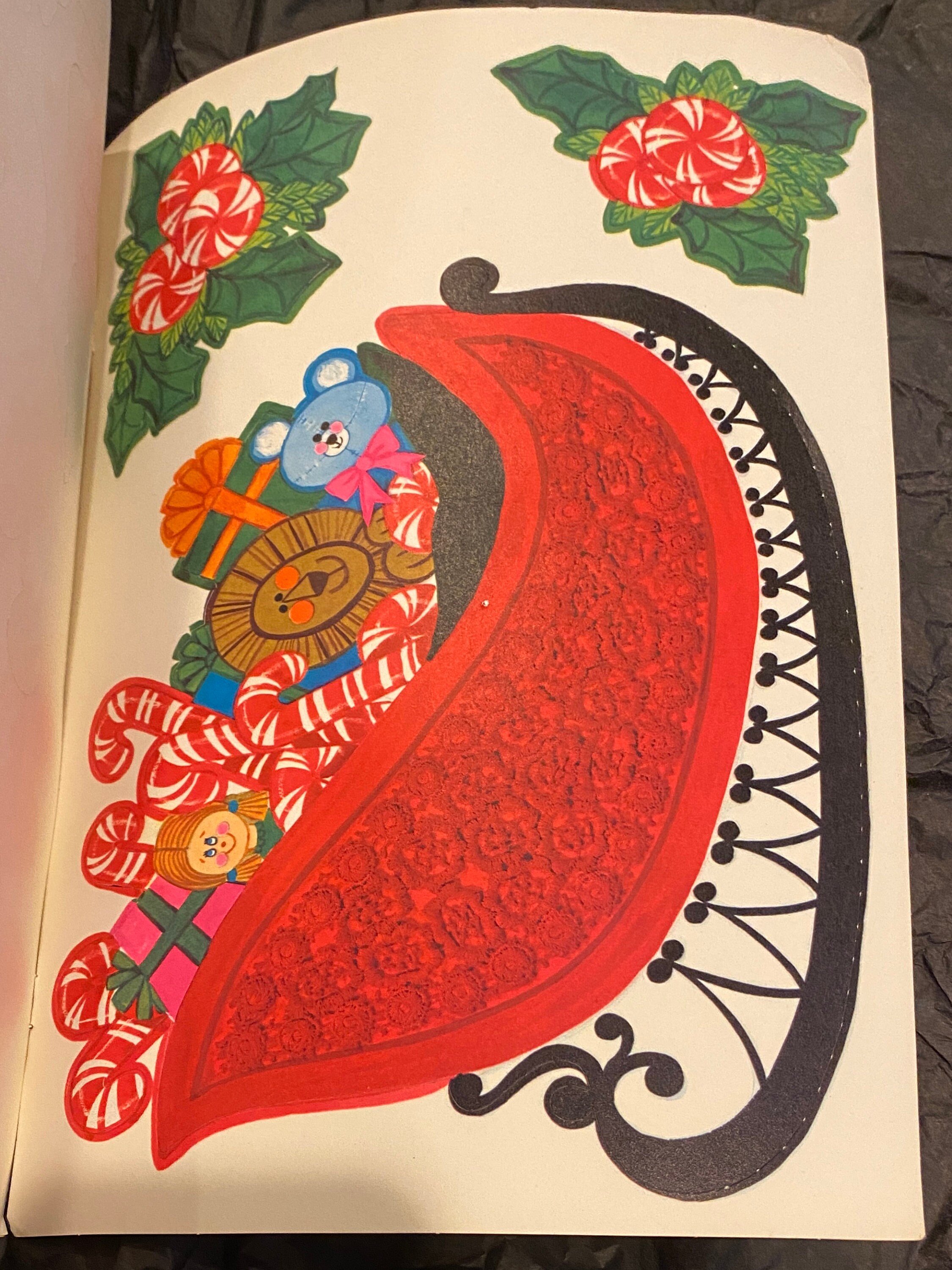 RARE * Vintage CHRISTMAS Perforated Paper Decorations - Etsy