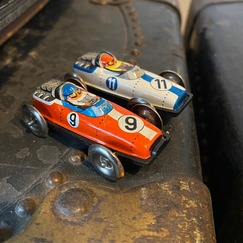 Old Antique Toy Metal Cars - Etsy