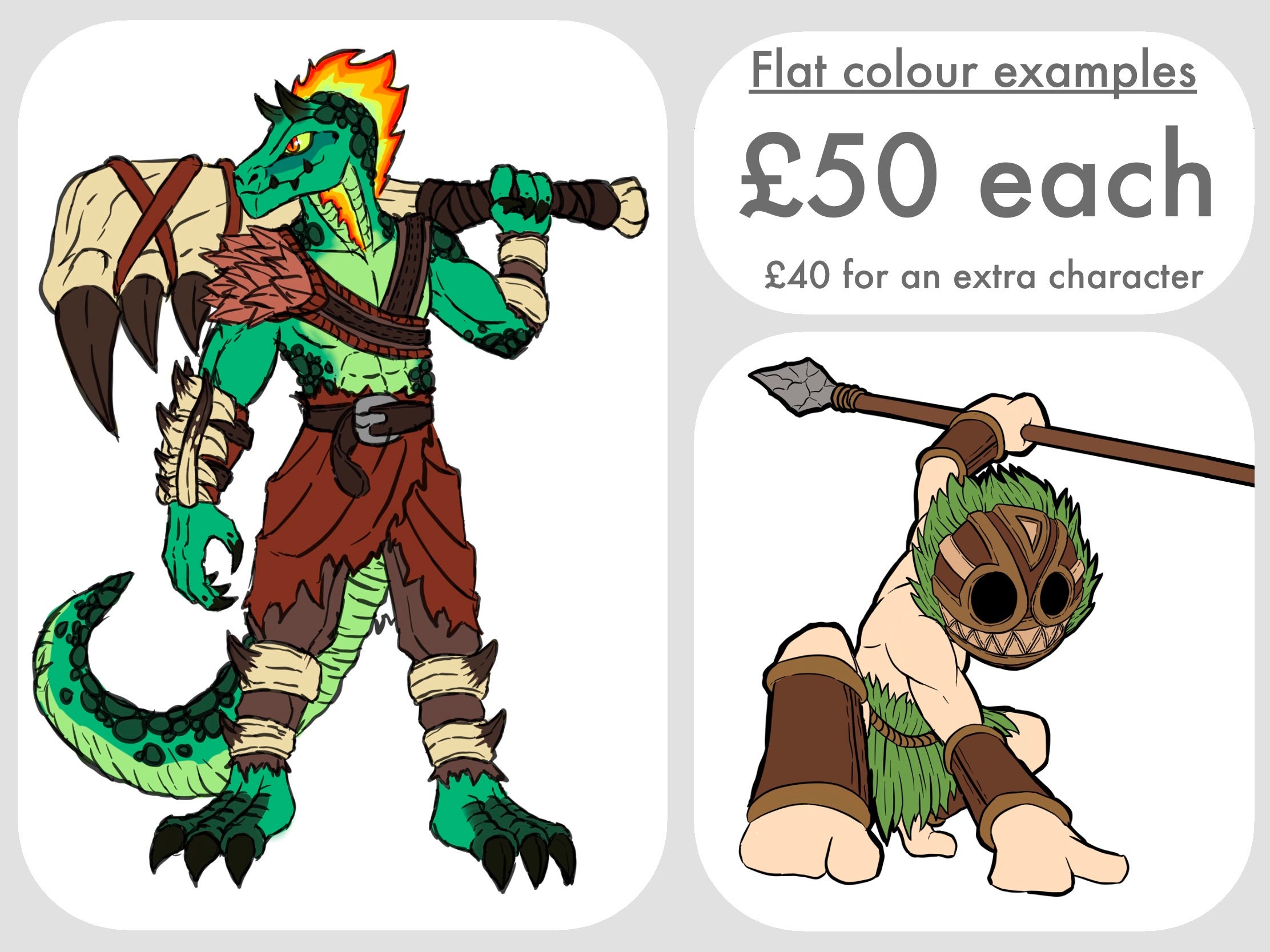 Custom Character Art // Dnd // Pathfinder // Roll20 // Roleplay // Gift ...