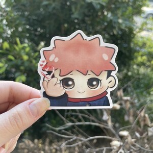 Jujutsu Kaisen Chibi Yuji Stickers - Etsy