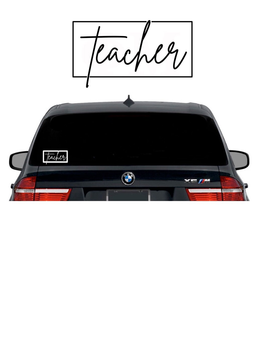 Teacher Car Decal, Laptop Decal, Waterproof Car Decals, Back to School ...
