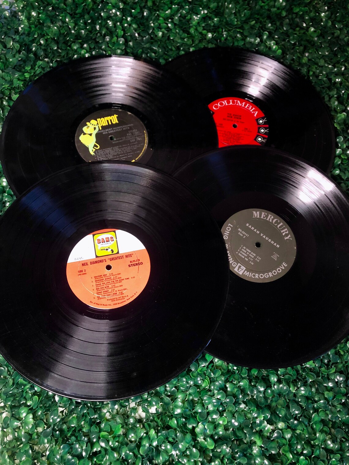 Vintage Vinyl Records 12” Inch for Decorating or Crafting LP Wall Art ...