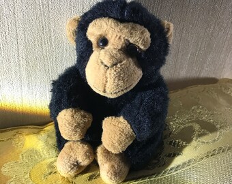 Toy Chimpanzee Plush - Etsy