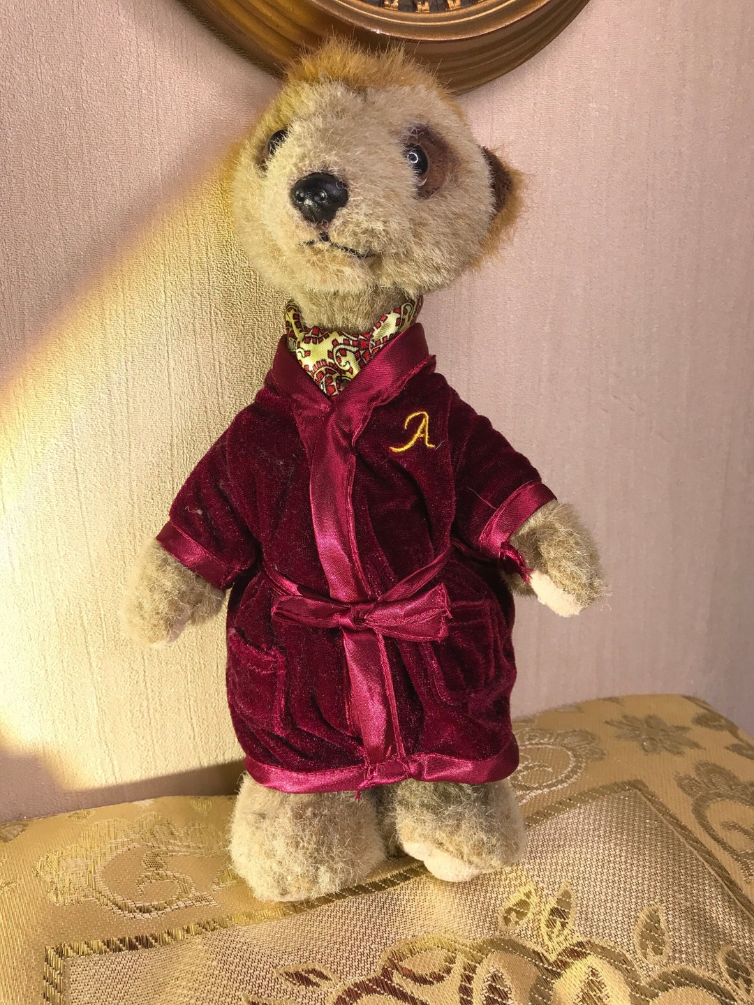 Vintage Plush Toy From the 90s, Alexander the Sloth Doll - Etsy