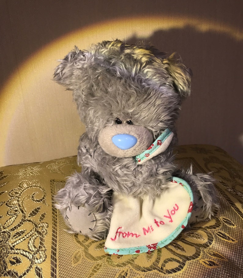 90s Vintage Me to You Teddy Bear Toy Teddy With Blanket - Etsy