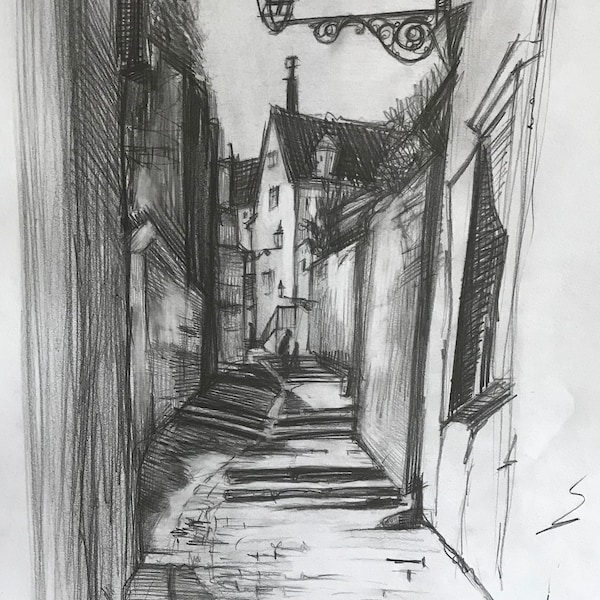 Graphite Drawing - Etsy