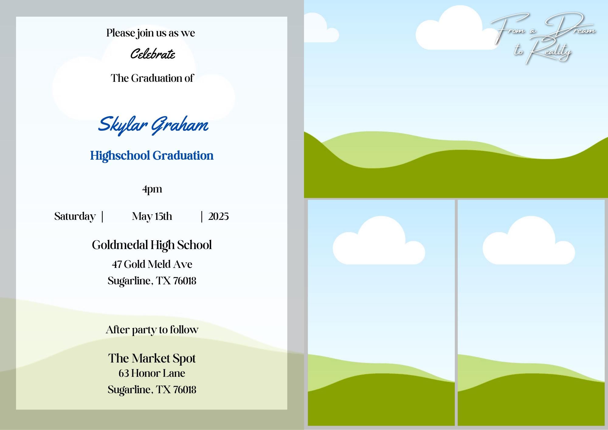 2025 Graduation Magazine Template, Graduation 2025 Grad, Senior ...