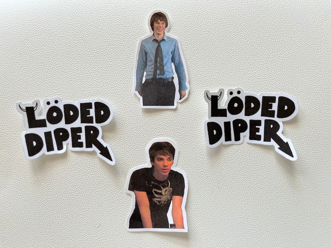 Rodrick Heffley Loded Diper Sticker Pack - Etsy