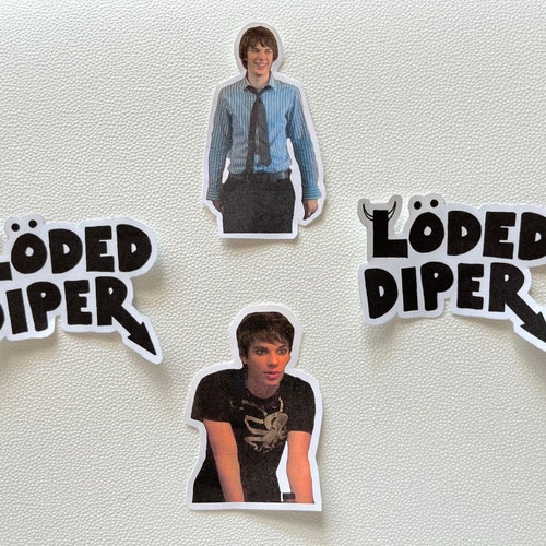 Rodrick Heffley Loded Diper Sticker Pack - Etsy
