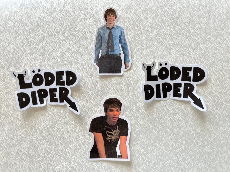 Rodrick Heffley Loded Diper Sticker Pack - Etsy