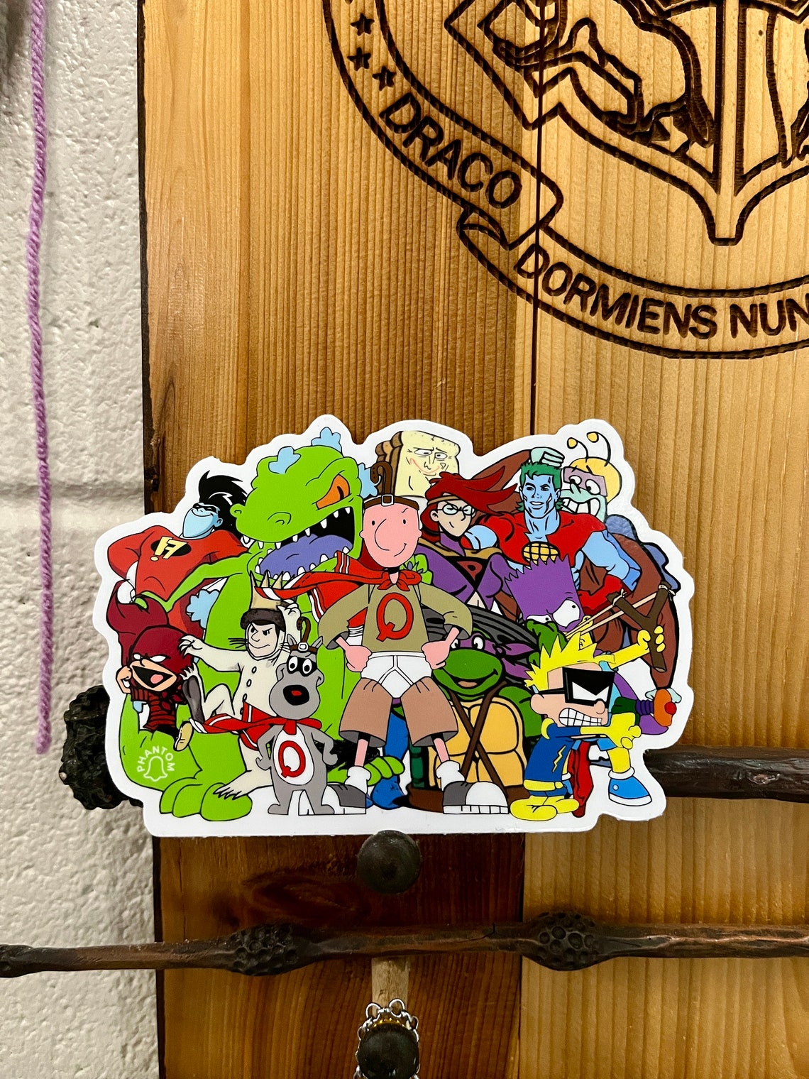 90s Cartoon Hero Vinyl Sticker - Nickelodeon, Cartoon Network - Etsy