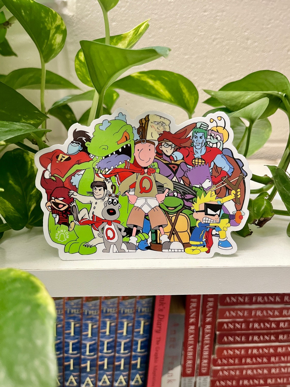90s Cartoon Hero Vinyl Sticker - Nickelodeon, Cartoon Network - Etsy