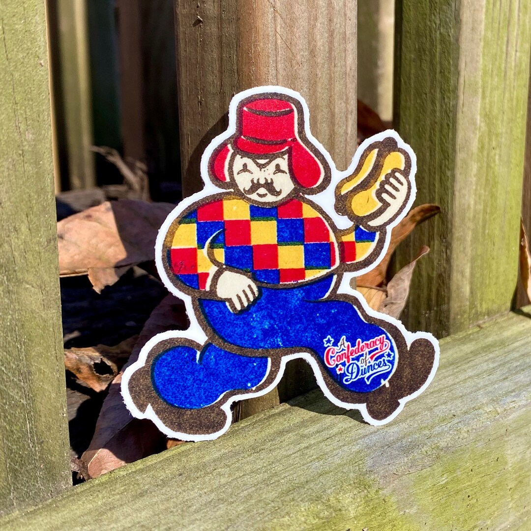 Confederacy of Dunces Ignatius 3” Die-cut Vinyl Sticker - Etsy