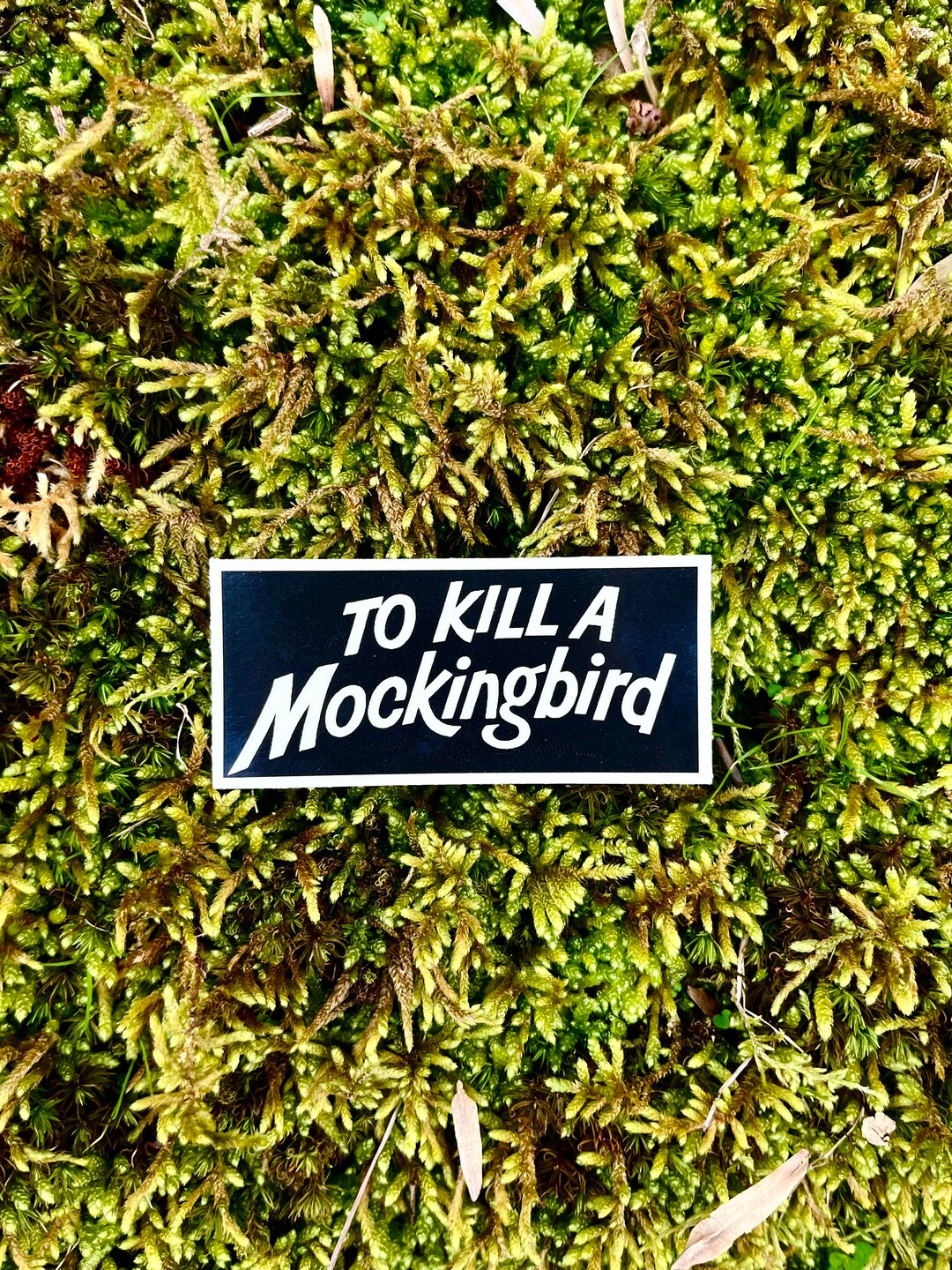To Kill a Mockingbird 3"x3" Vinyl Rectangular Sticker. English Teacher ...