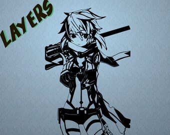 Sword Art Online Svg | Etsy