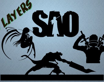 Sword Art Online Svg | Etsy