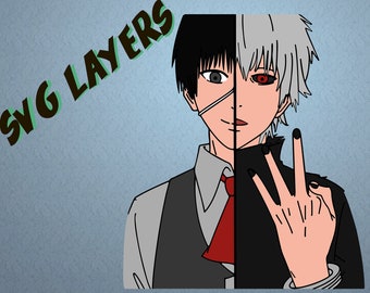 Ken Kaneki Mask - Etsy