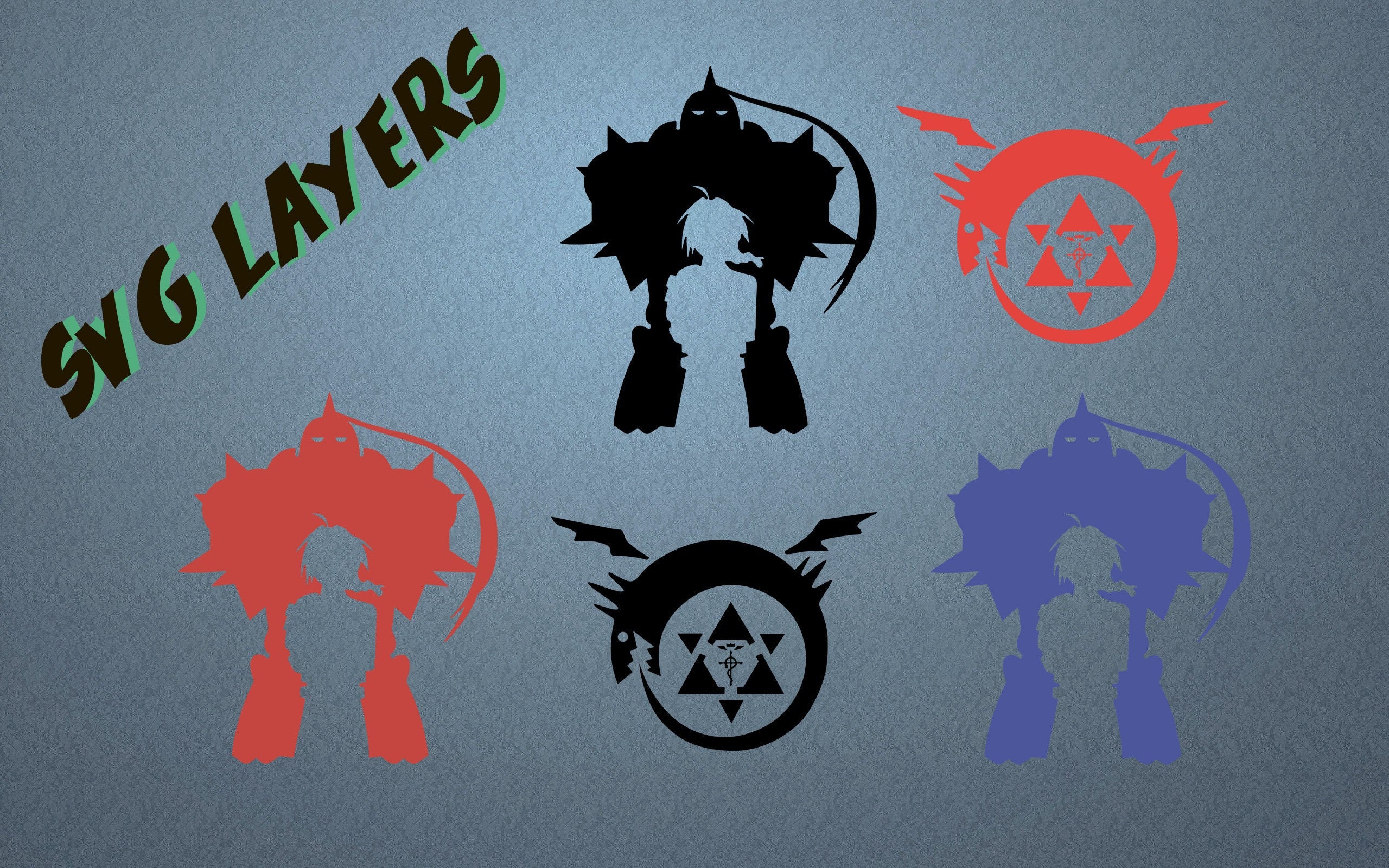 Fullmetal alchemist svg - Etsy España