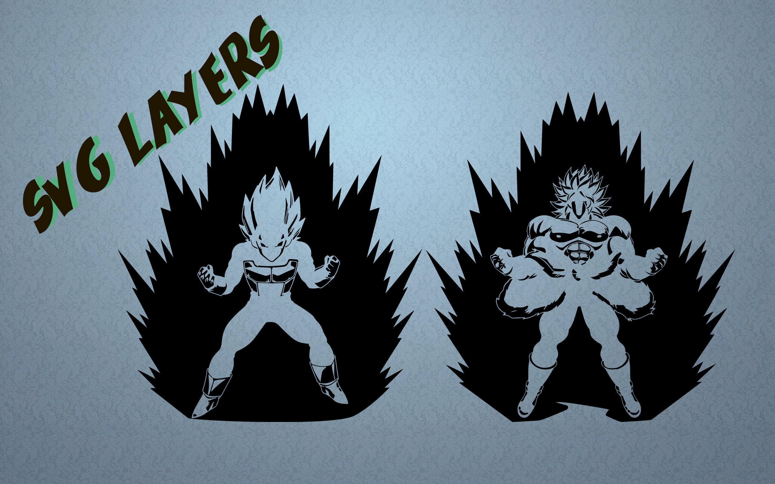 Broly SVG