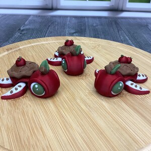 Apple Pie Turtle | 3D Printed Fidget Toy | Articulated Flexi Turtle ...