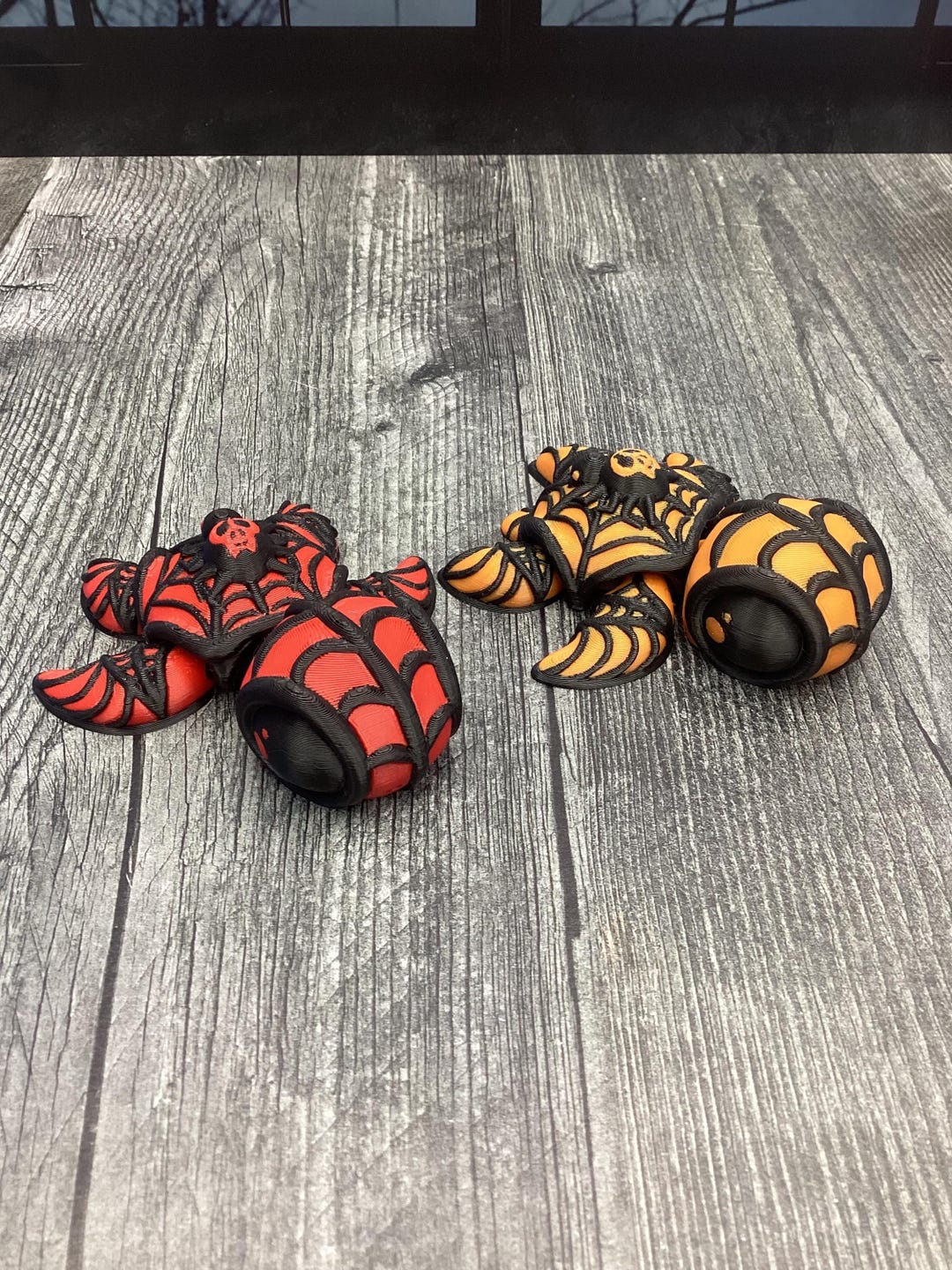Spider Turtle Fidget Toy 3D Printed Articulated Flexi Reptile With ...