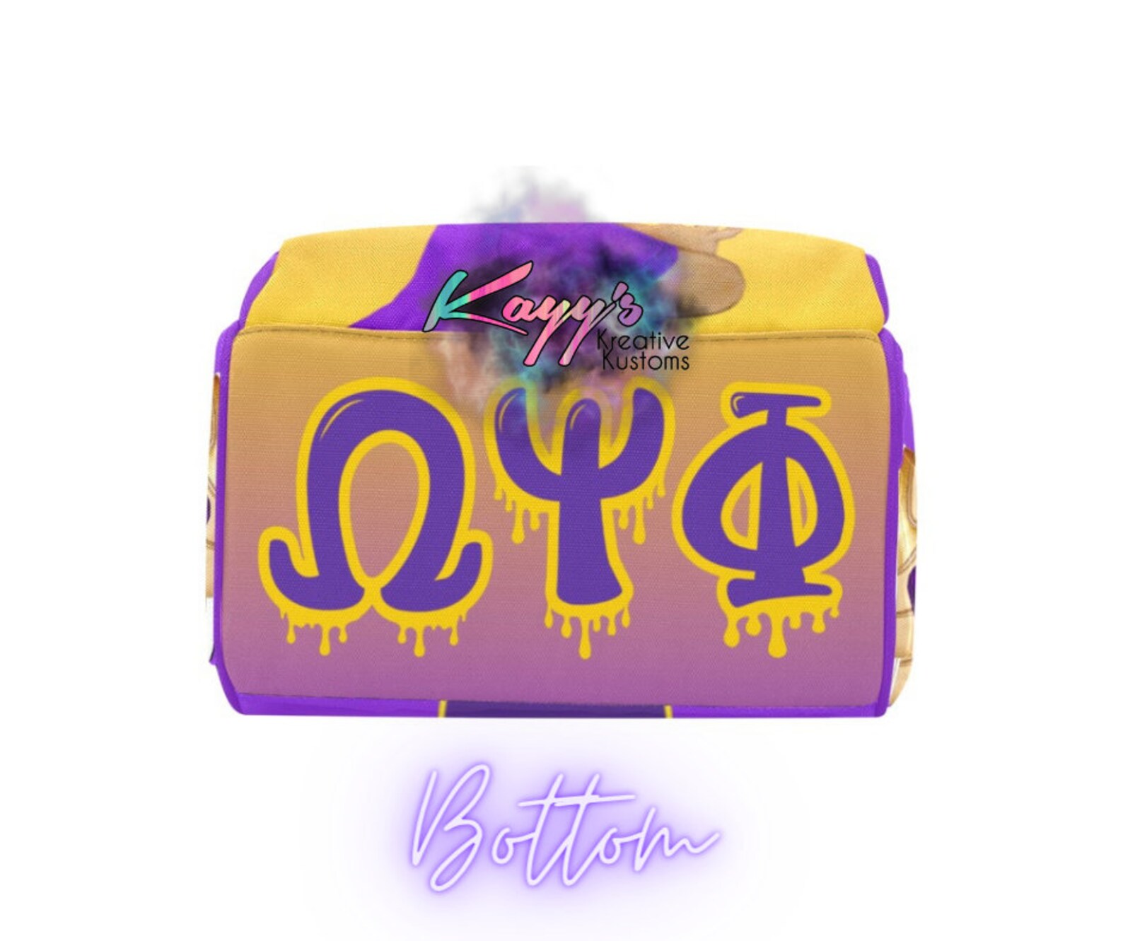 Personalized Diaper Bag Omega Psi Phi Style Diaper Bag - Etsy