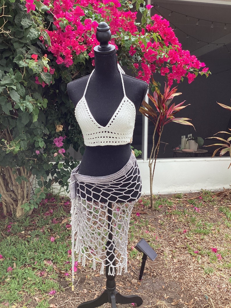Crochet Beach Cover Up/ Boho Style/bathing Suit Cover/crochet - Etsy