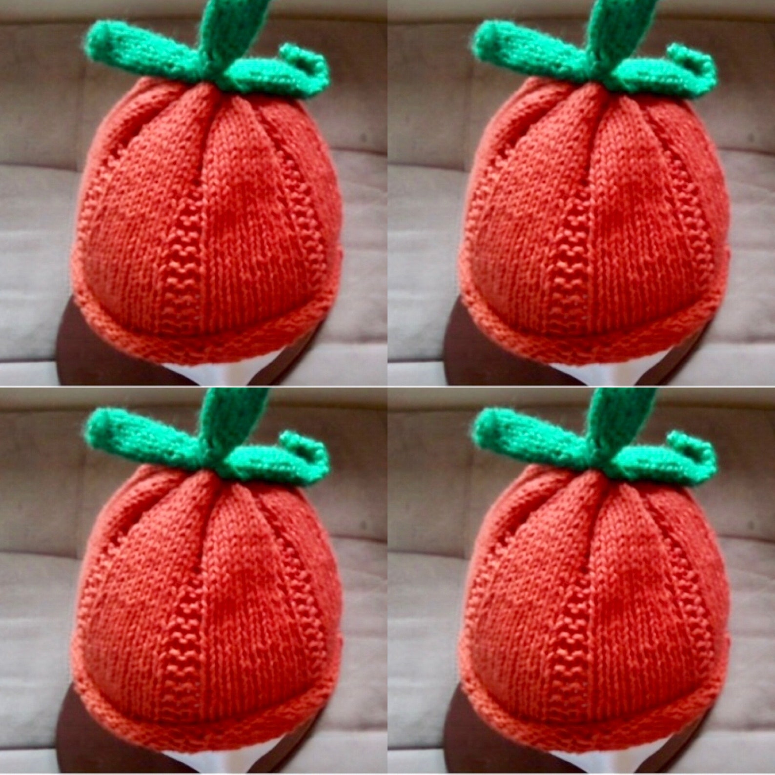 Pumpkin Hat/knit Pumpkin Hat/fall Hat/baby Pumpkin Hat/halloween ...