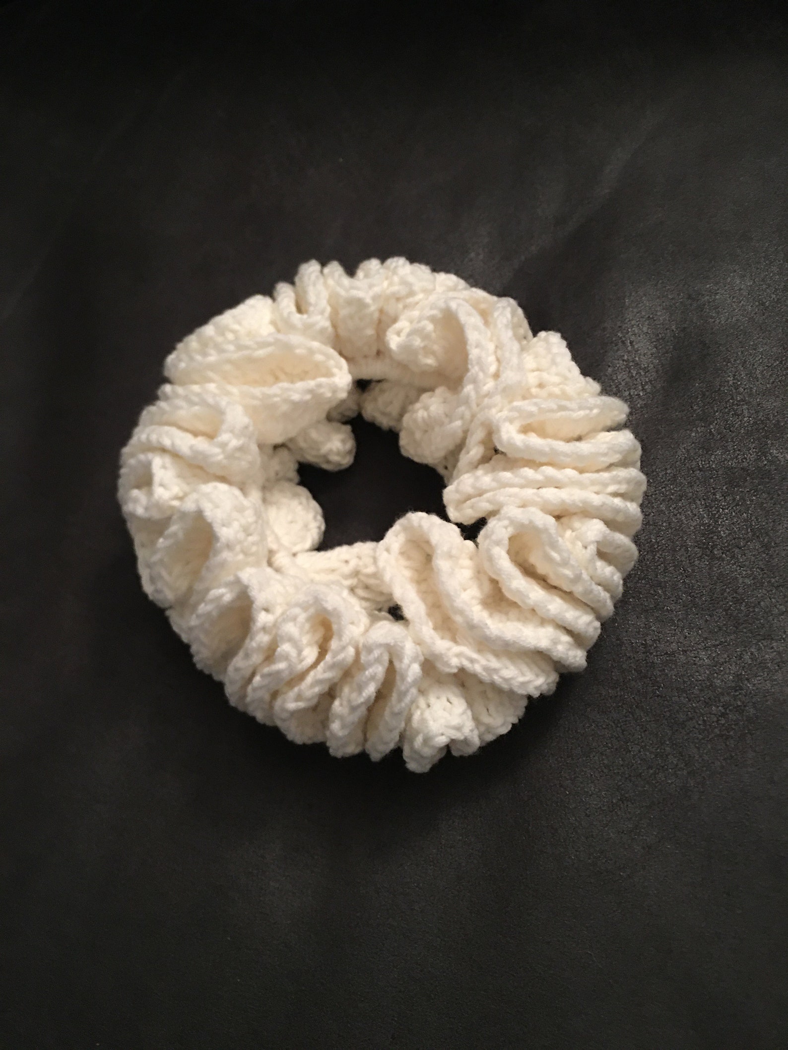 Set of Two Crochet Scrunchies Handmade Scrunchies - Etsy