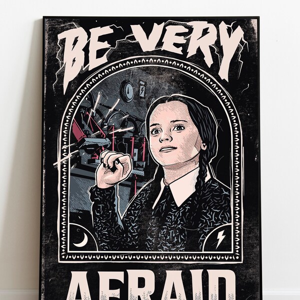 Wednesday Addams Signed Poster - Etsy