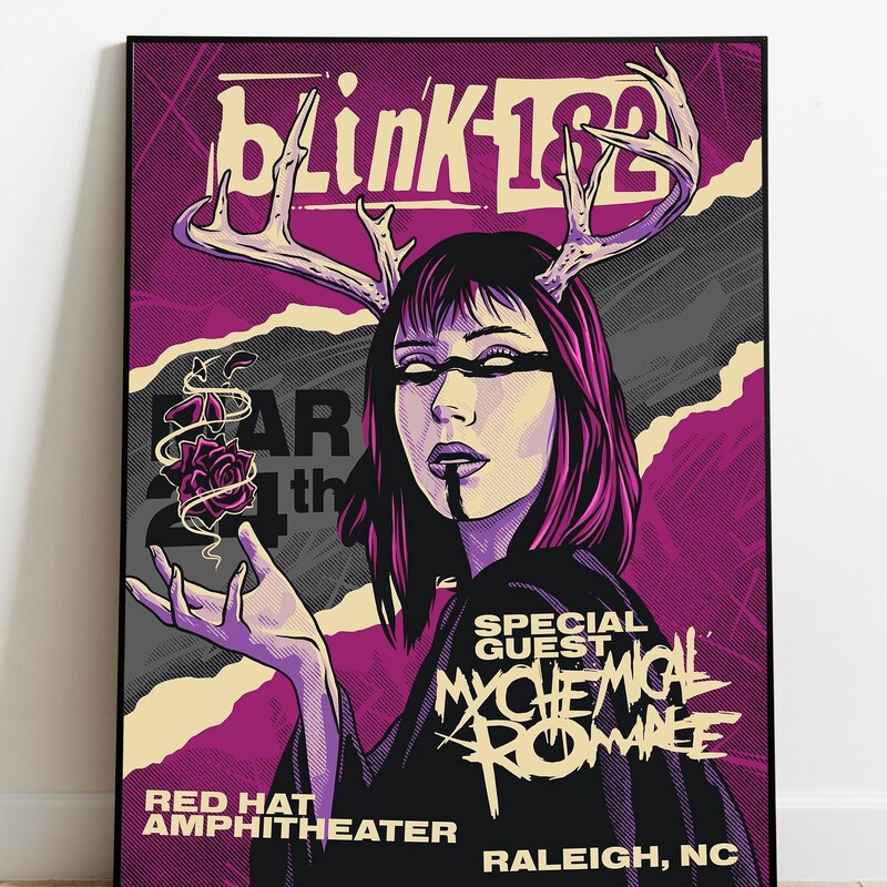 Blink 182 Poster - Etsy