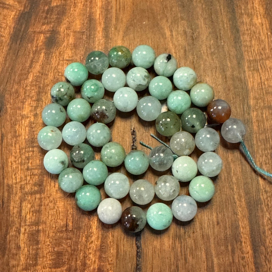 Superior Natural 5A Australian Jade/chrysoprase Gemstone Beads for ...