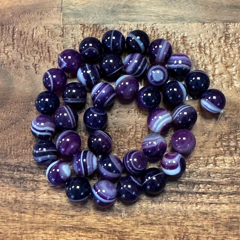 Purple Beads - Etsy