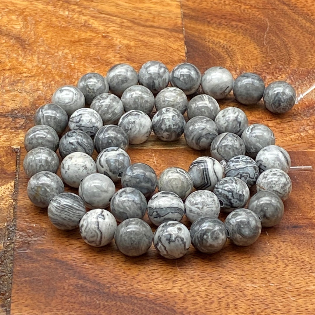Map Jasper: Enthralling Natural Gemstone/natural Stone Beads for ...
