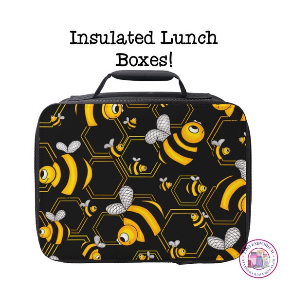 Bumble Bee Lunch Box - Etsy