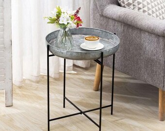 Rustic Metal Table | Etsy