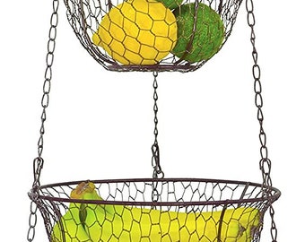 3 Tier Wire Baskets | Etsy