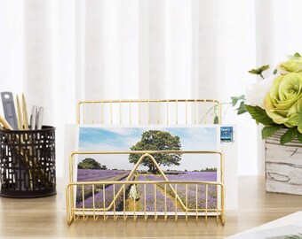 Brass Letter Rack | Etsy