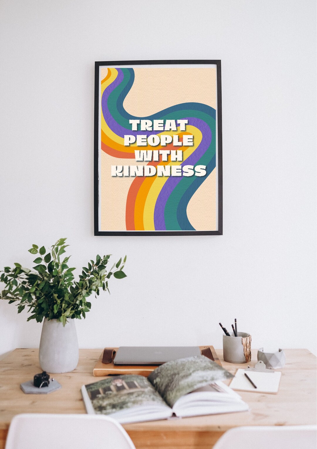 Treat People With Kindness Poster Print - Etsy