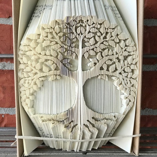 Family Tree Multilayer Book Folding Pattern - Etsy
