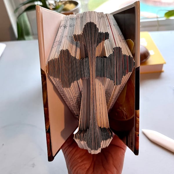 Cross Book Folding - Etsy