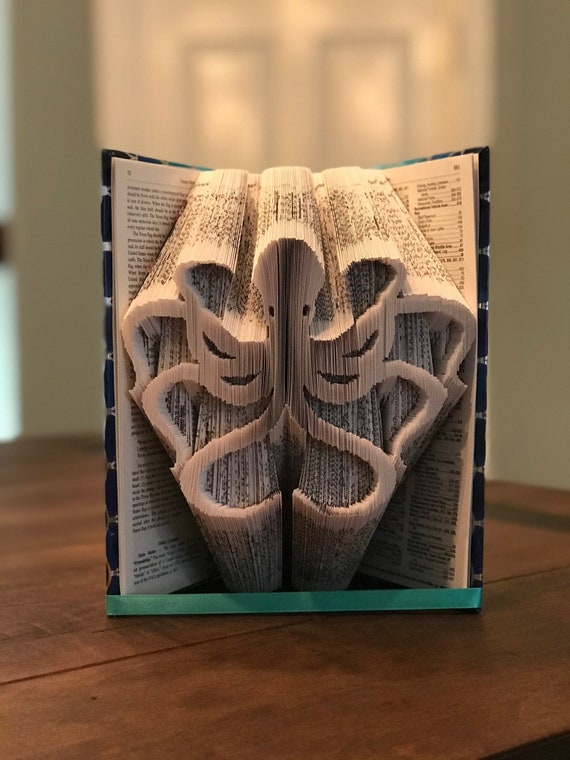 Octopus Book Folding Pattern | Etsy