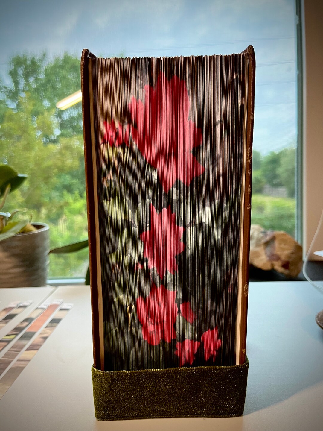 Roses Photo Strip Art or Fore Edge Photo Book Art - Etsy
