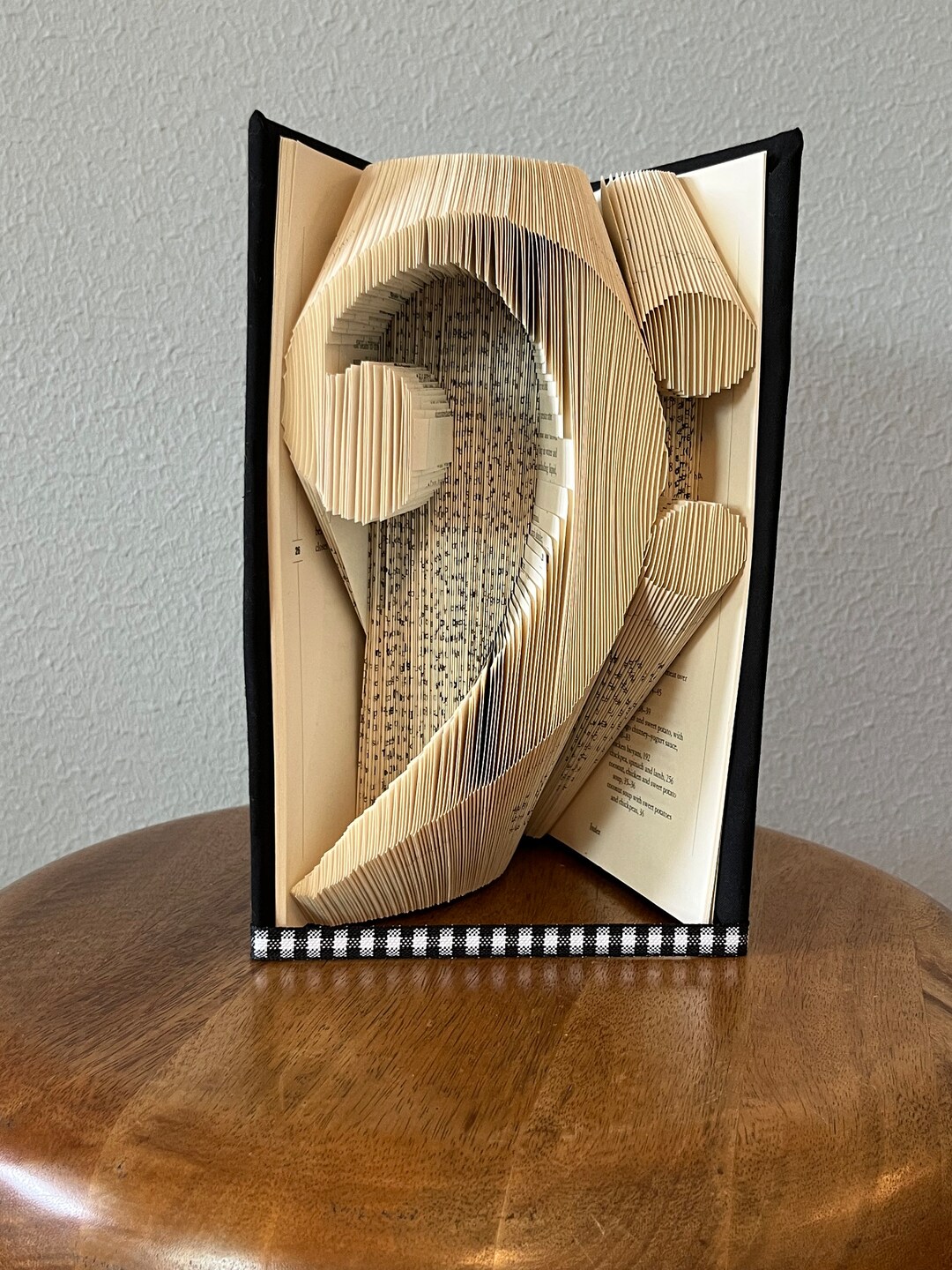Bass Clef Book Folding Pattern - Etsy